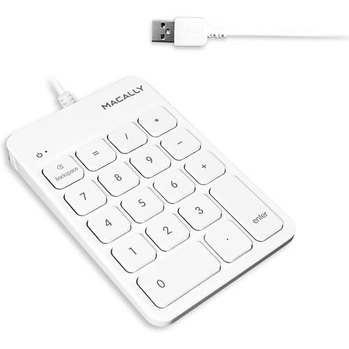 USB Numeric Keypad | Wired Number Pad | External Number Pad for Laptop ...
