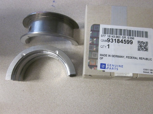 93184599 & 93184596 GM Engine Bearings for sale online | eBay