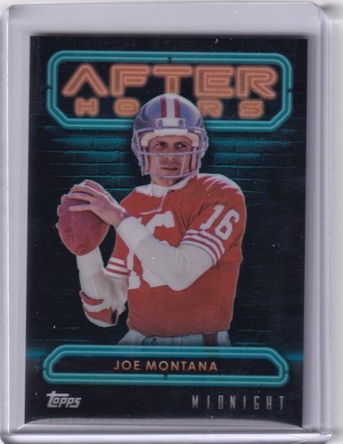 2024 Topps Midnight Joe Montana After Hours #AH-10 Case Hit SSP 49ers ...