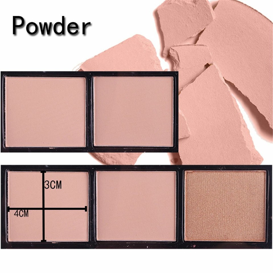 132 Colors Pro Makeup Eyeshadow Palette Lip Gloss Powder Blush Cosmetic ...