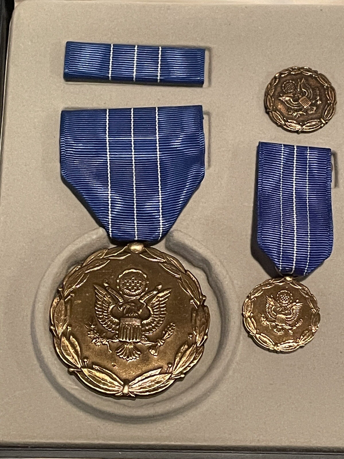 Vintage USA Department of the Army Meritorious Civilian Service Medal ...