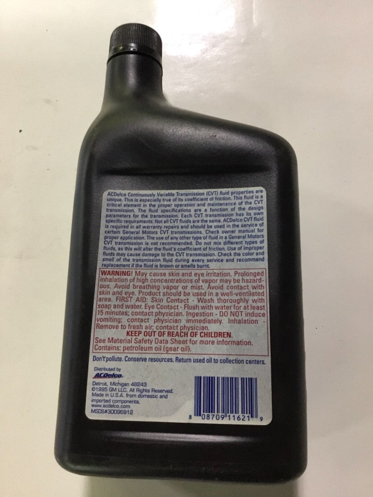 NOS ACDelco CVT Fluid 19260800 | eBay