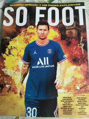 MAGAZINE SO FOOT JEUDI 9 SEPTEMBRE 2021 SPÉCIAL LEO MESSI PSG FOOT 148 ...