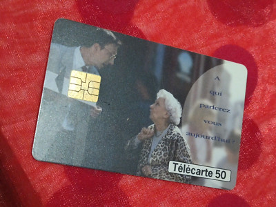 TELECARD CARTE TELEPHONIQUE CARD PHONE A QUI PARLEREZ VOUS AUJOURD'HUI ...