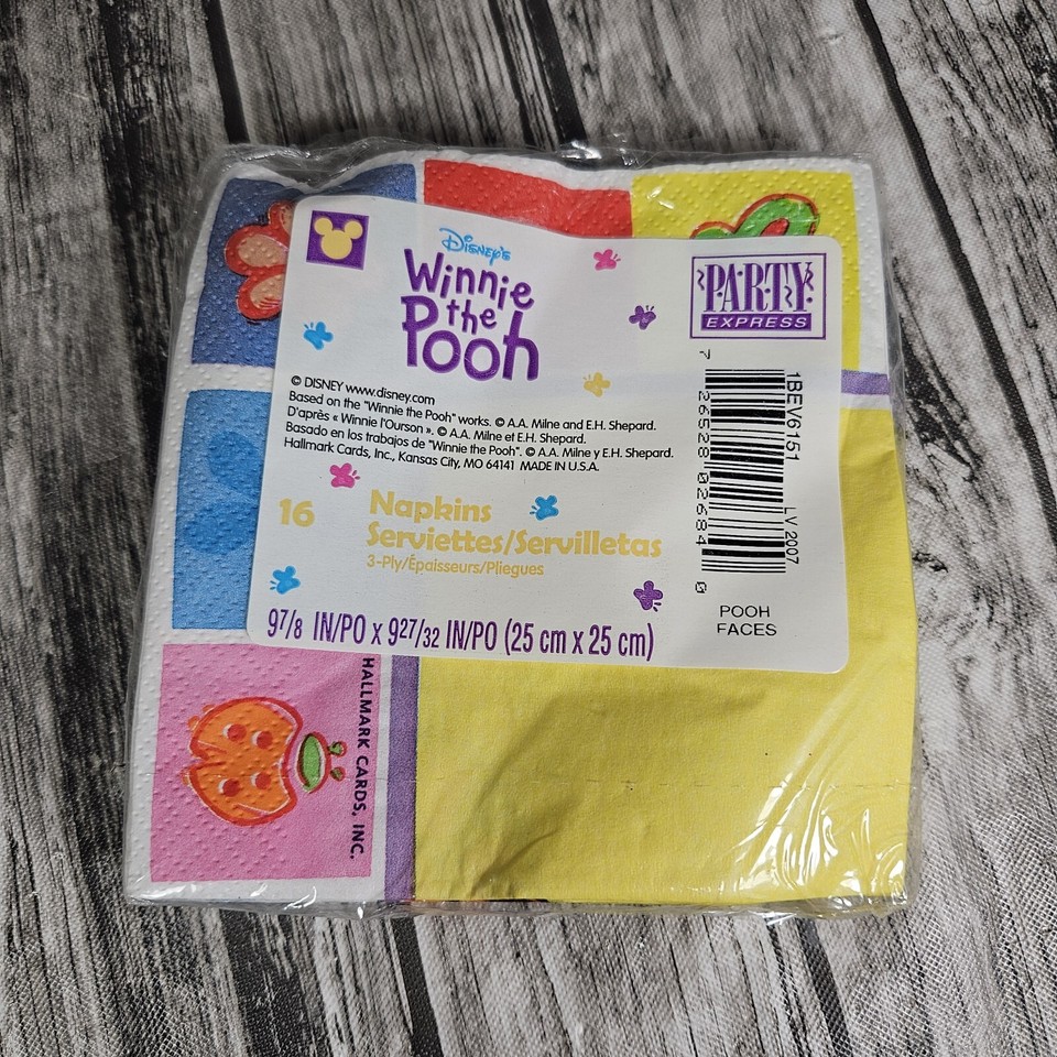 Vintage Disney Tigger The Tiger Paper Napkins 16 Napkins In Pack Party ...