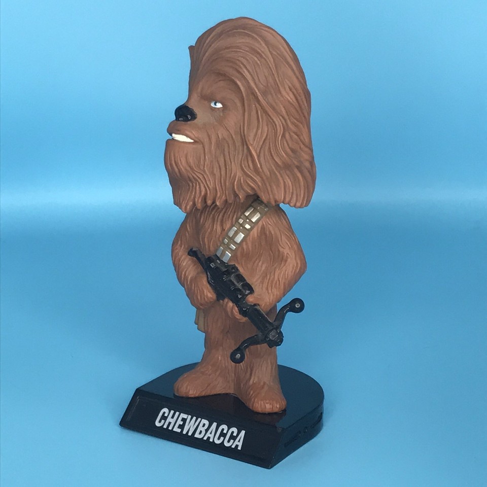 Funko Wacky Wobblers Star Wars CHEWBACCA Bobblehead Lucas film 2009 ...