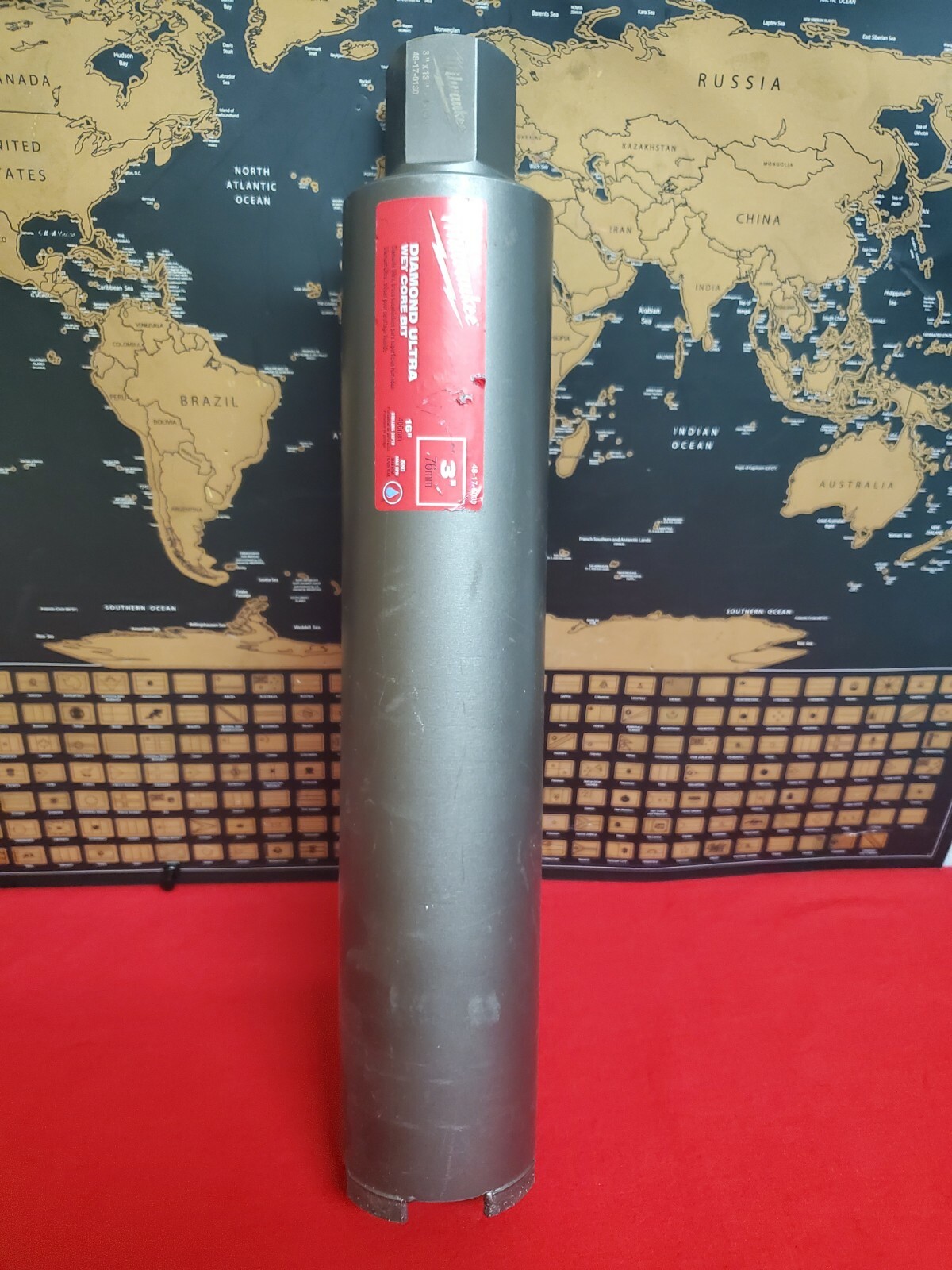 Milwaukee Diamond Ultra Wet Core Coring Drill Bit 3mm Thin Kerf ...