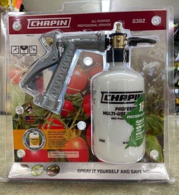 Chapin All Purpose Professional Adjustable Hose End Sprayer G362 ...