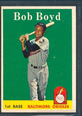 1958 Topps #279: BOB BOYD Baltimore Orioles ~ EX-MT | eBay