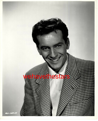 VINTAGE Jack Kelly HANDSOME '53 DRIVE A CROOKED ROAD Publicity Portrait ...