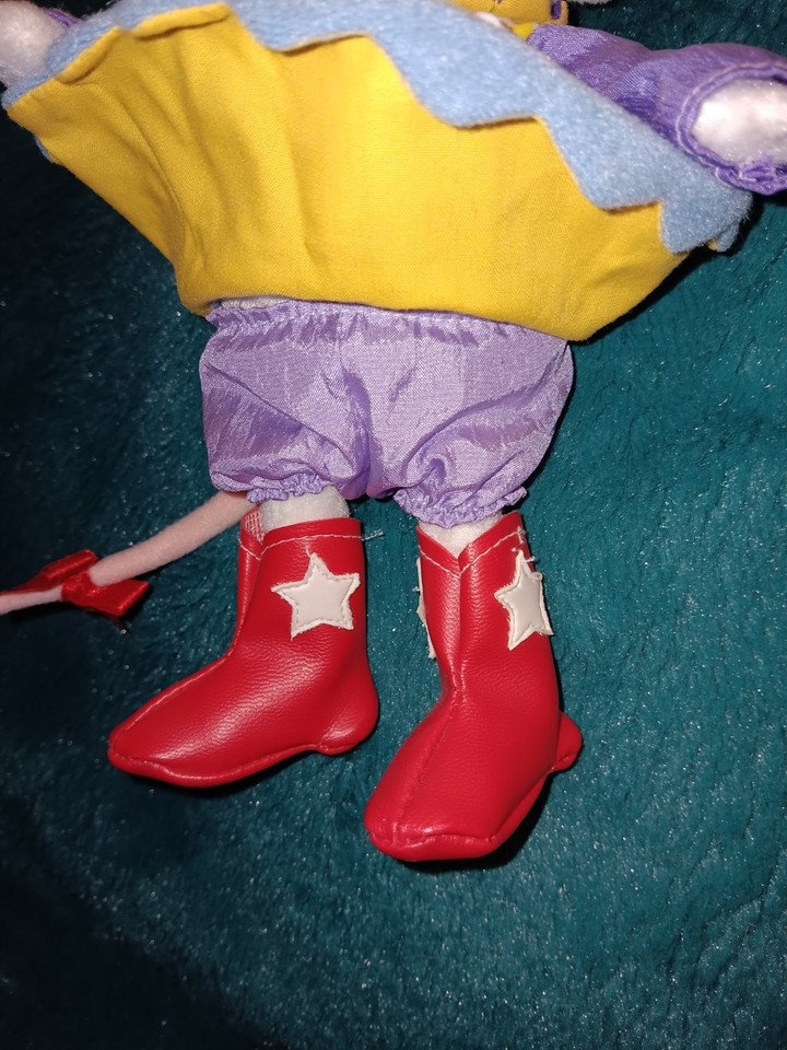 2006 Kevin Henkes Lilly mouse Lilly’s big day red boots vtg stuffed ...