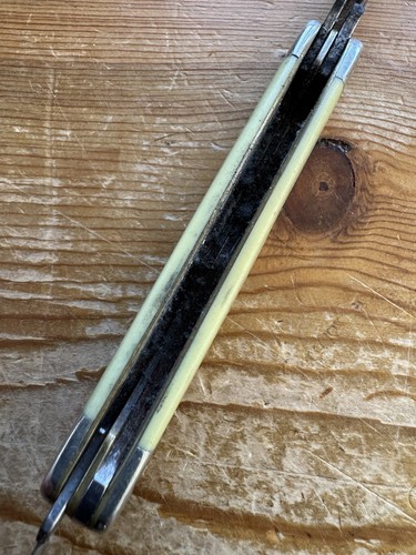 Case XX 3318 CV Stockman Knife, Yellow Composite Handles, 1998 + | eBay