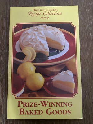 Vintage The Country Cooking Recipe Collection Prize-Winning Baked Goods ...