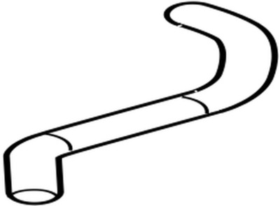 21501-5ZM0A Nissan Hose-radiator, upper 215015ZM0A, New Genuine OEM ...