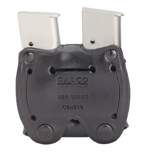 Galco CDM ( COP Double Magazines Black 9mm, .40, Glock Double Stack # ...