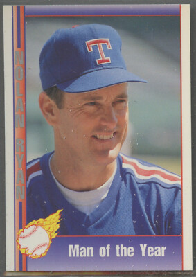 1991 Pacific Nolan Ryan #173 Man of the Year Texas Rangers Hall-of-Fame ...