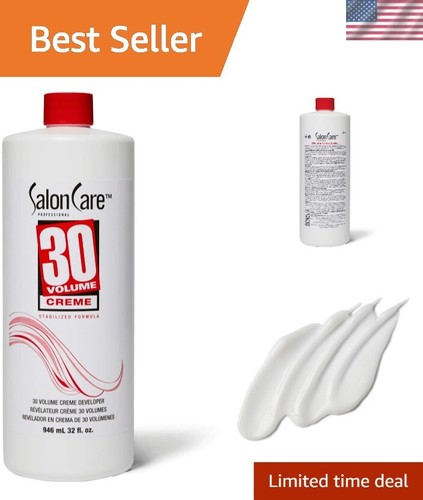 32 Oz 30 Volume Creme Developer - Quick and Stable Hair Lightening ...