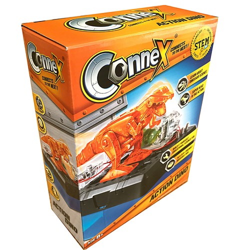 Connex Action Dino STEM Science Educational Dinosaur Science Build Play ...