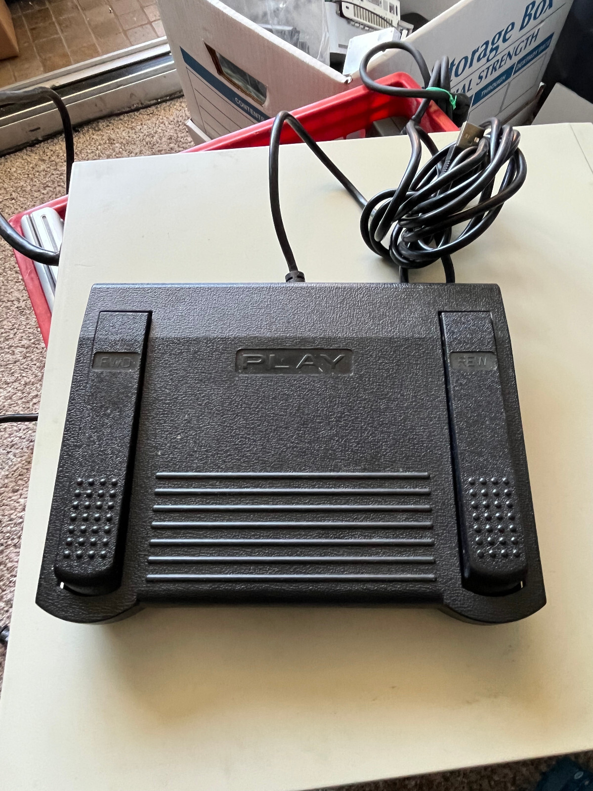 Infinity Play Dictation Transcription Foot Control Pedal IN-USB-1 | eBay