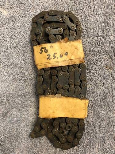 NOS ANTIQUE 1890'S / 1900'S CIRCA 56 LINK 1 PITCH 3/16 BICYCLE BLOCK ...