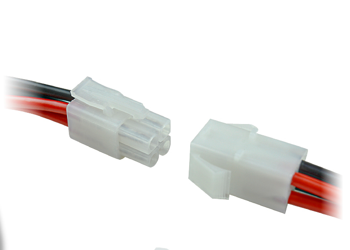Audiopipe 14 Gauge Male Female 4 Pin Quick Disconnect Plug Set with ...