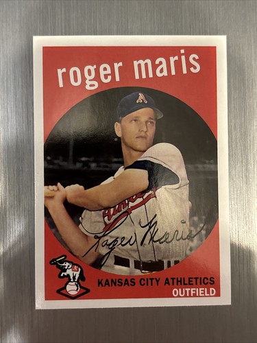 2011 Topps 60 Years of Topps #60YOT-08 Roger Maris KC Athletics ...
