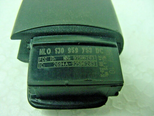 VOLKSWAGEN Beetle Golf Jetta Remote Transmitter OEM HELLA 1J0959753DC ...