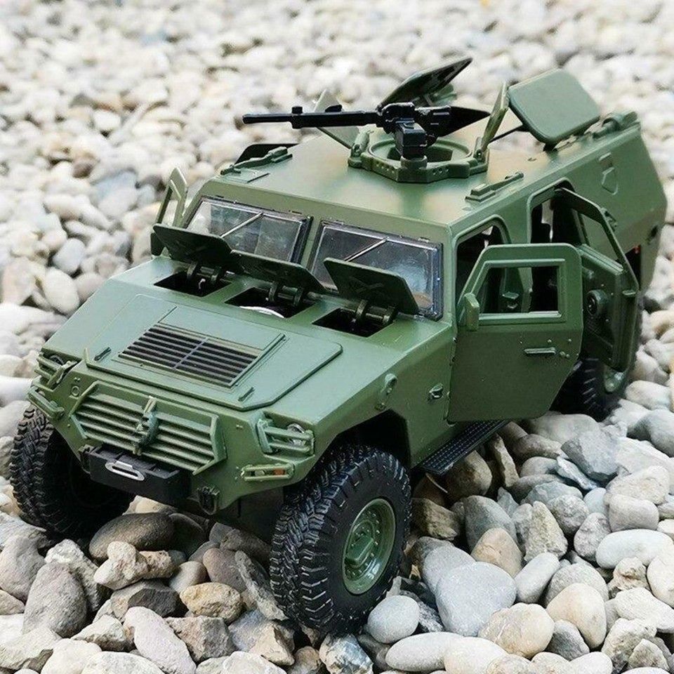 Green Pull Back Sound&Light 1:32 Diecast Car Alloy Model Toy Vehicle ...