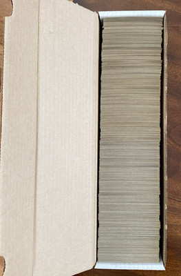 1972 TOPPS PARTIAL SET LOT OF 750 TOPPS COMMONS WITH DUPES (GD - VG/EX ...