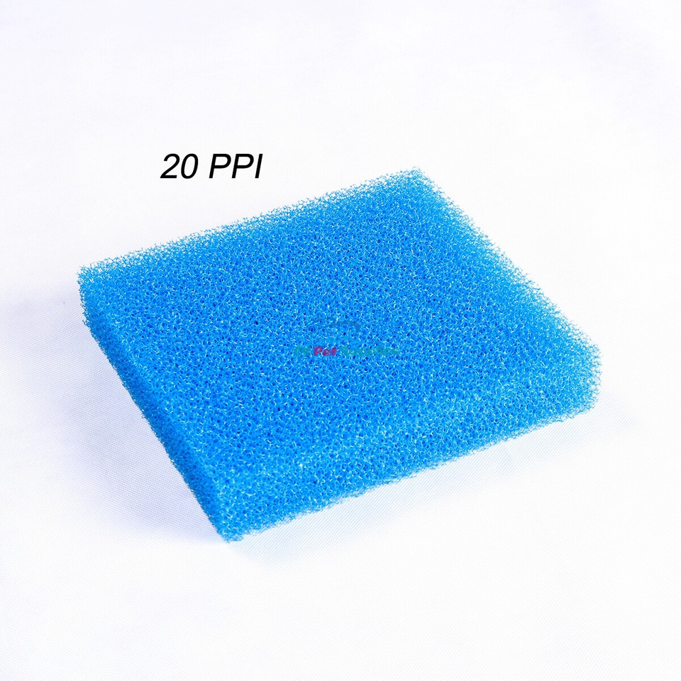 Reticulated Open Cell Foam Sponge Filter Pad Media Aquarium Fish HMF ...