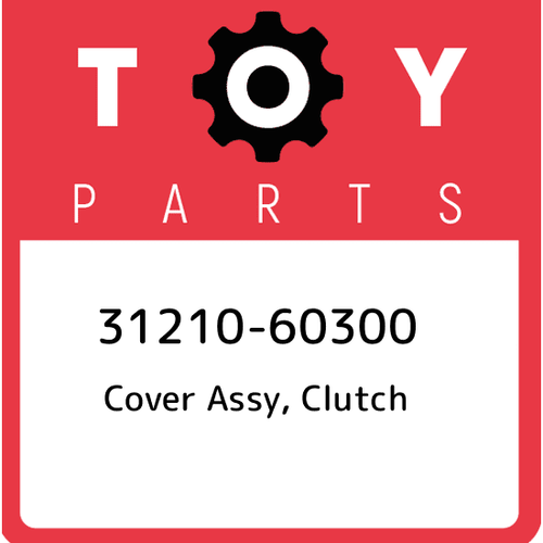31210-60300 Toyota Cover assy, clutch 3121060300, New Genuine OEM Part ...