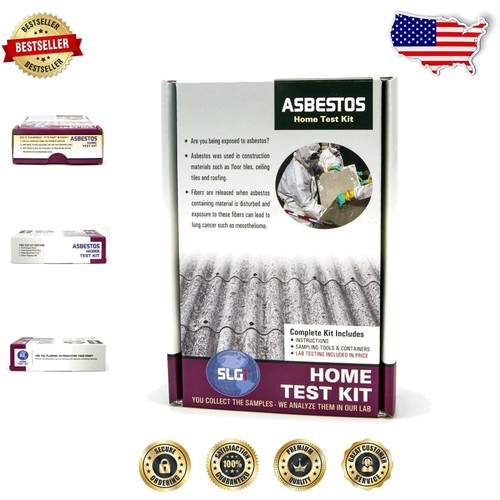 Professional Asbestos Analysis Kit - 1 Sample with Comprehensive Lab ...