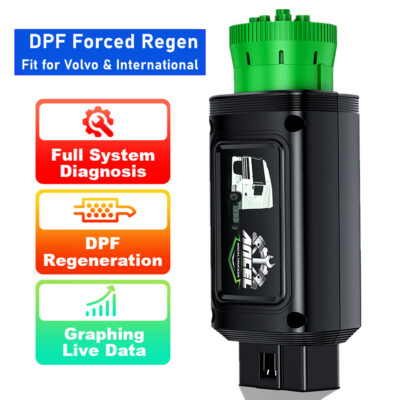 Heavy Duty Truck Scanner Diesel DPF Regen for HD Volvo International ...