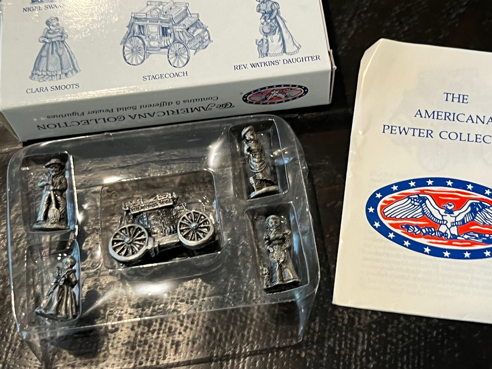 Liberty Falls Americana Pewter Collection Figurines 1994 AH48 w/ Box | eBay