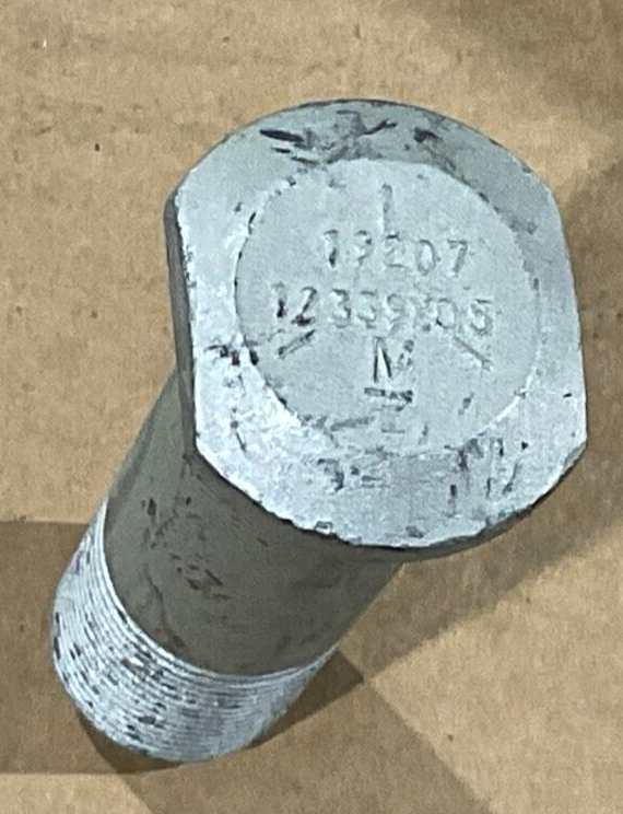 HMMWV HUMMER H1 SHOCK ABSORBER BOLT WITH NUT 12339205 + 12339206 | eBay