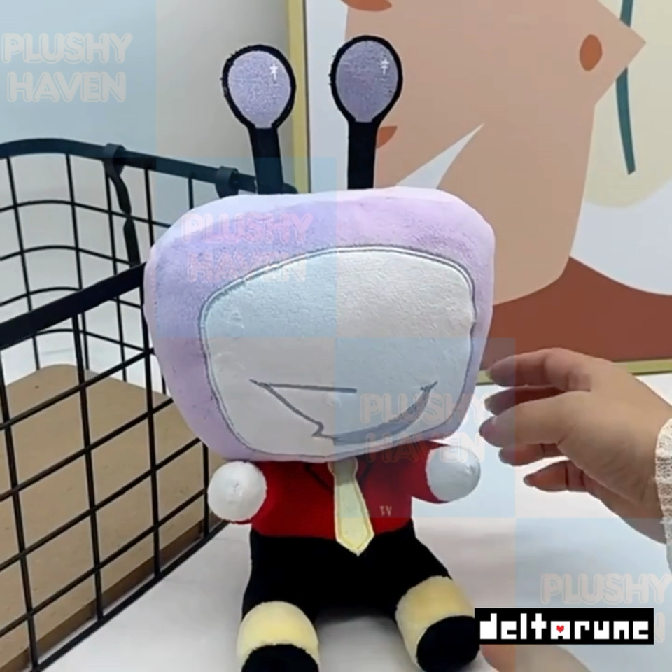 Deltarune Tenna Plush 11" Plushy 27cm Game Character Stuffed Toy Doll ...