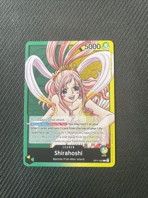 One Piece TCG Shirahoshi OP11-022 Leader Card | eBay UK