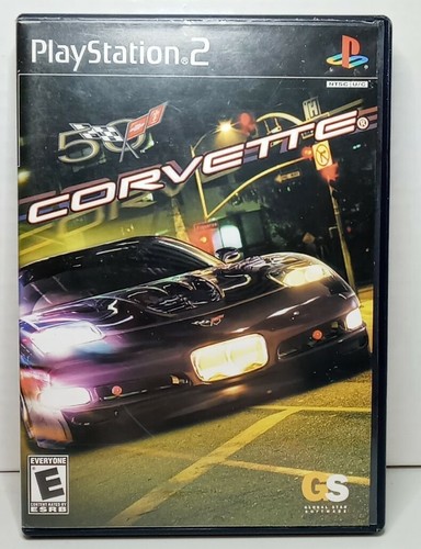 Corvette Racing Game Sony PlayStation PS2 Driving PS1 Fast Driving-CIB ...