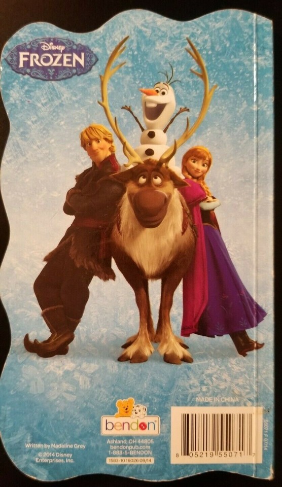 New Disney Frozen Warm Hugs Board Book Elsa Anna Olaf Kristoff | eBay