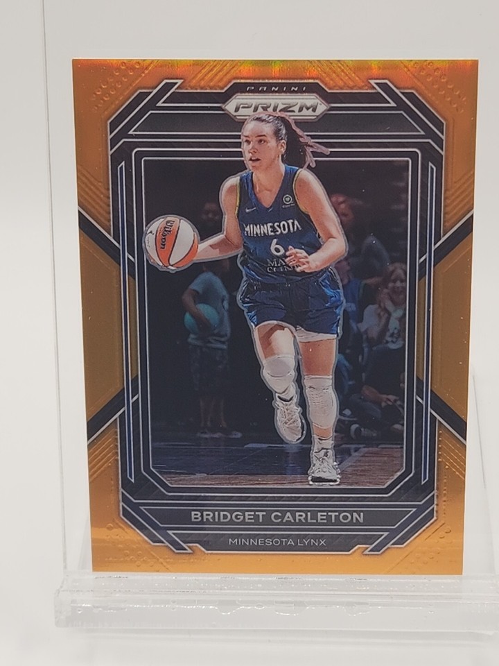 Bridget Carleton 2023 Prizm WNBA Orange Prizm /99 Minnesota Lynx WNBA ...