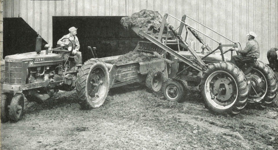 No. 30 Power Loader for IH Farmall Tractor Tractor H M Manure Front End ...