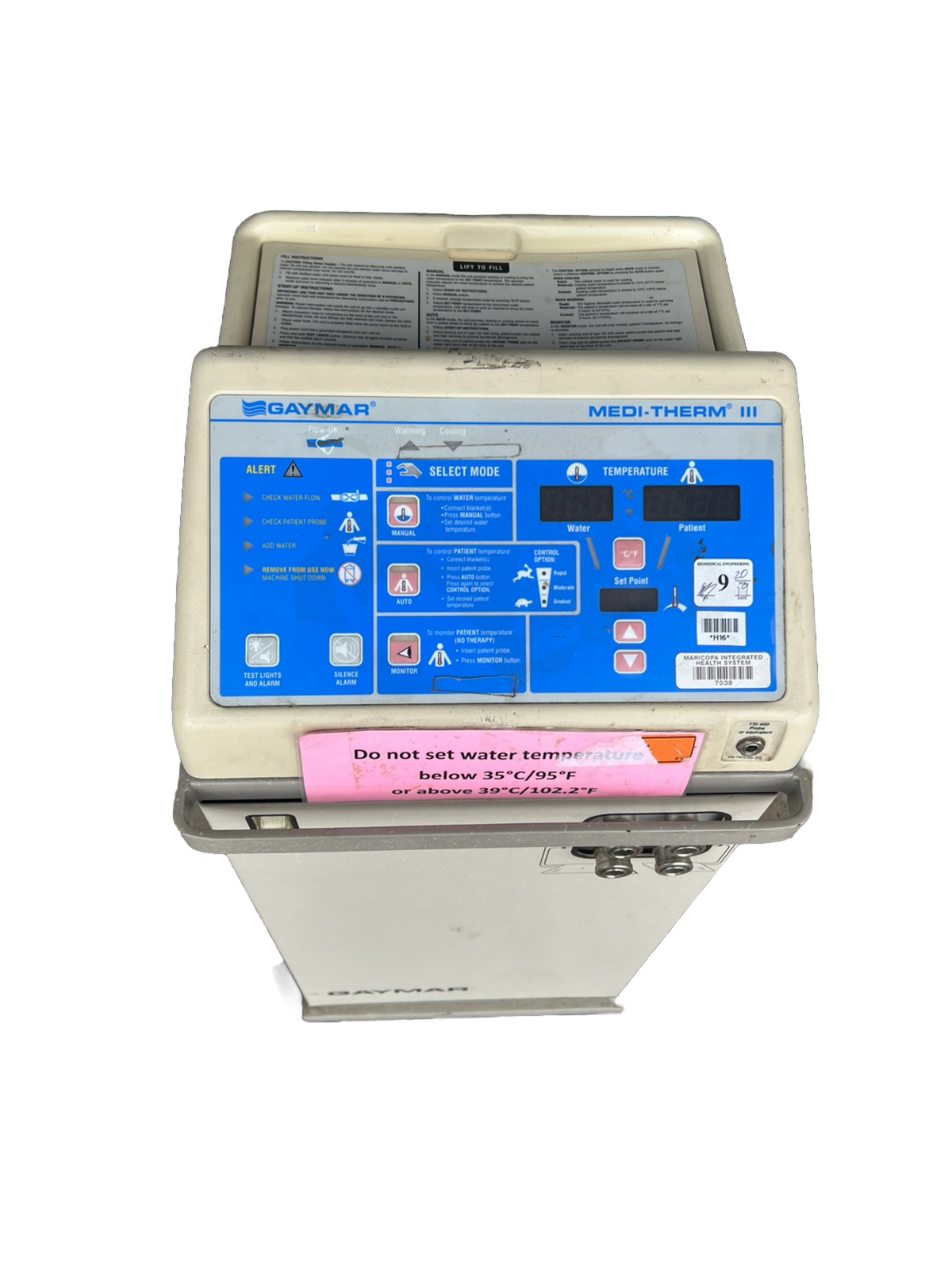 Gaymar Medi-Therm III MTA7900 Hyper/Hypothermia Machine | eBay