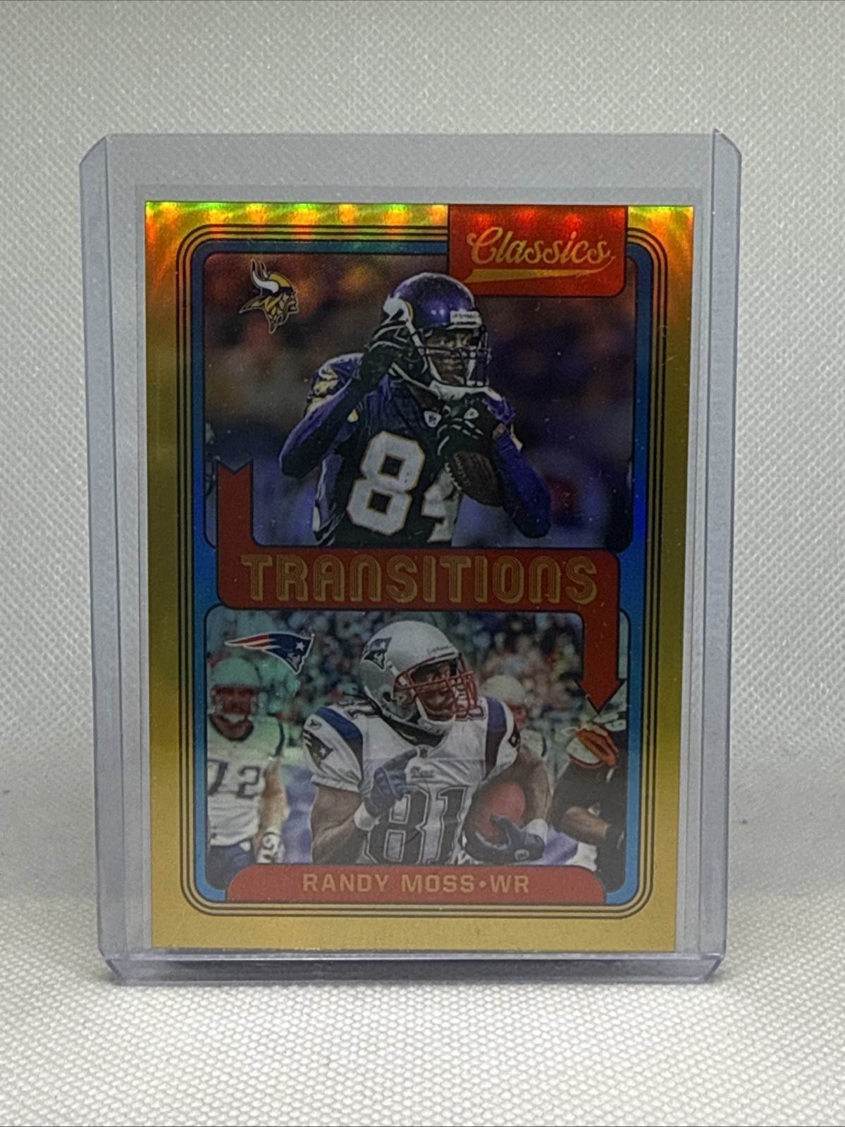 2021 Panini Classics - Transitions Randy Moss #T-22 Gold /75 for sale ...