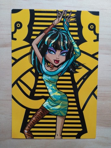 MONSTER HIGH 2011 PANINI GENUINE MATTEL DOLLS n°017 WORLDSHIPPING FREE ...