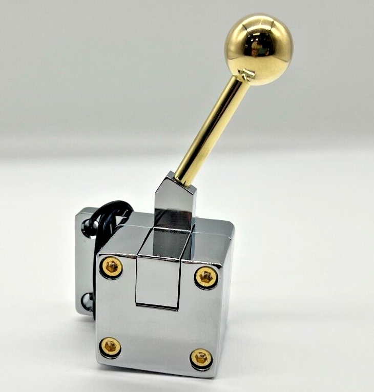 * FULL * BRASS LEVER ACTION STARTER SOLENOID BIG TWIN 4 SPEED ...