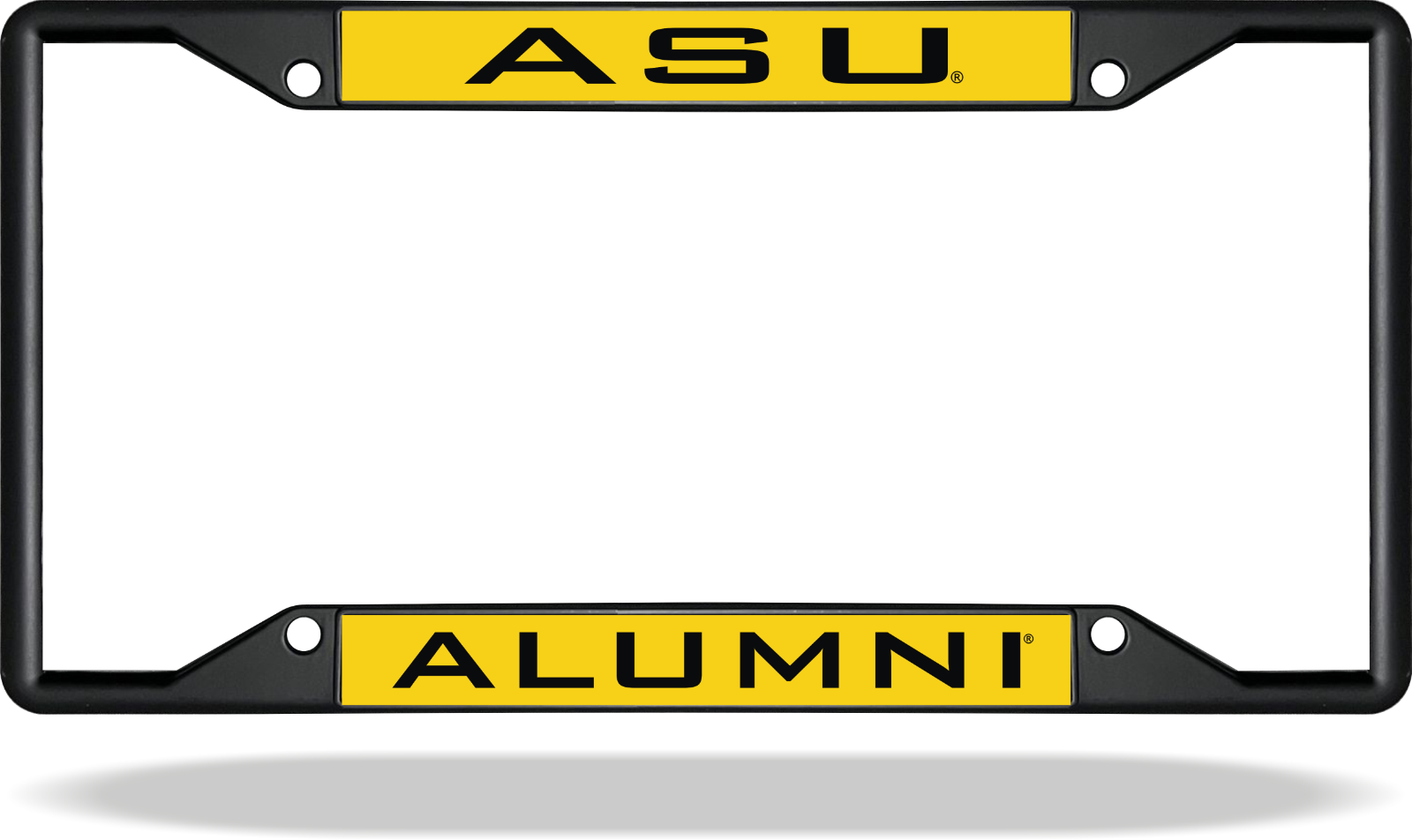 Appalachian State ASU ALUMNI Black License Plate Frame | eBay