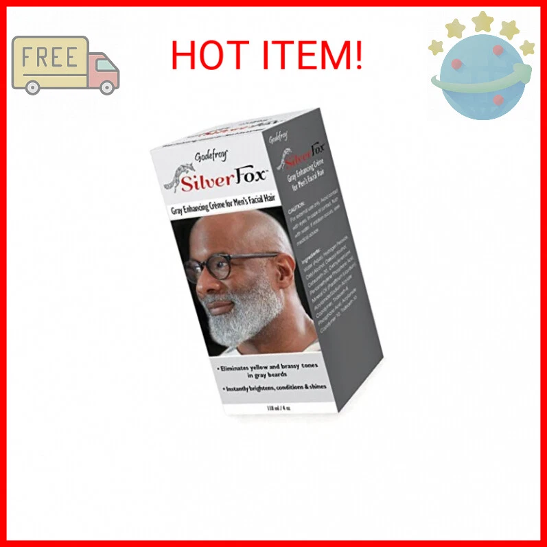 Silver Fox Man Beard