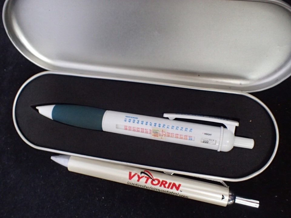 (20) Vintage Random Pharmaceutical Drug Rep Pens Plastic & Metal Lot 74 ...