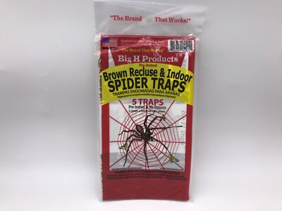 Big H Products Brown Recluse and Indoor Spider Traps 5-Pack | eBay
