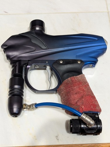 Proto PM5 Paintball Marker - Blue Fade - No Case Or barrel - Needs Work ...